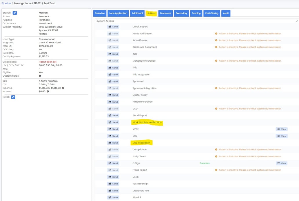 How to order VOE or Work Number Verification?