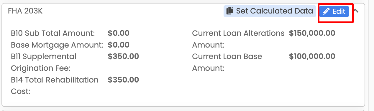 How to do FHA 203K Loan in LendingPad?