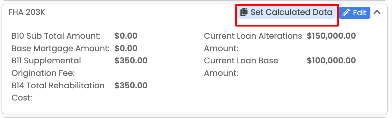 How to do FHA 203K Loan in LendingPad?