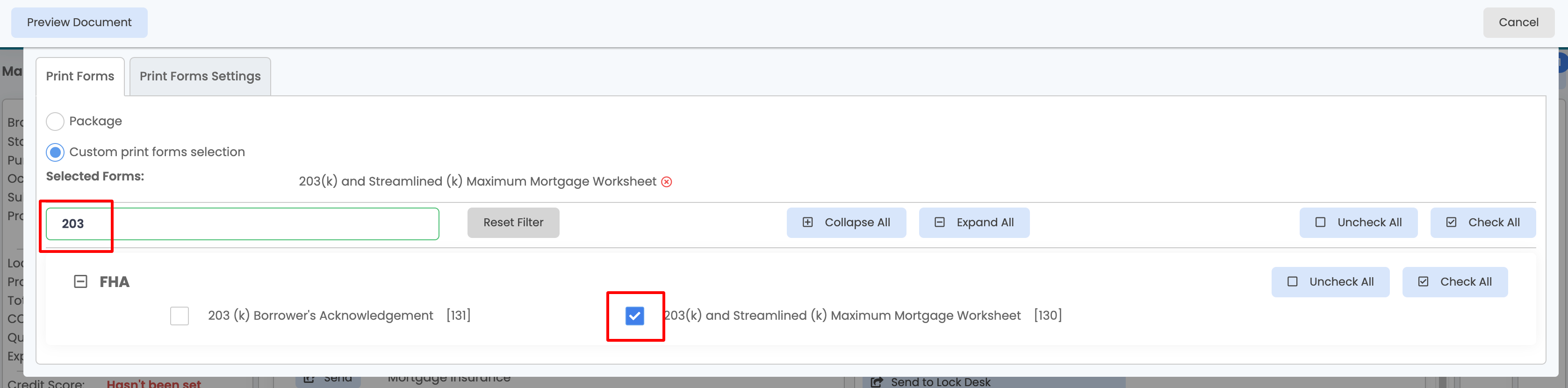 How to do FHA 203K Loan in LendingPad?