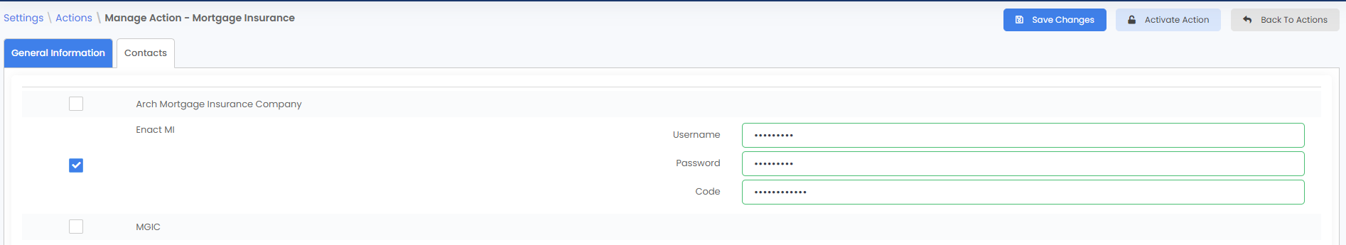 How to Setup Enact MI?