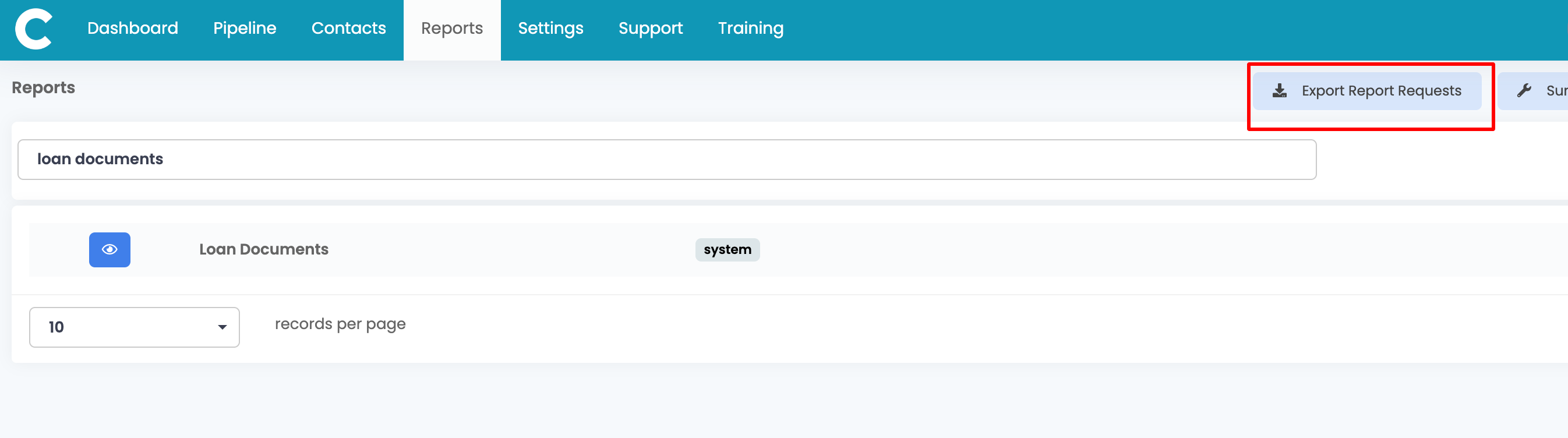 Loan Document Labels