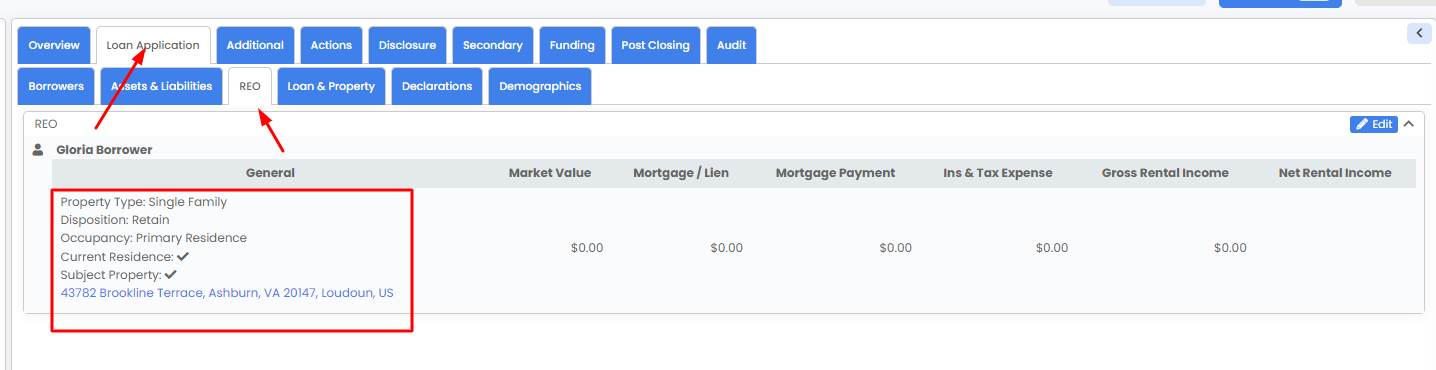How to enter a stand-alone HELOC/HELOAN