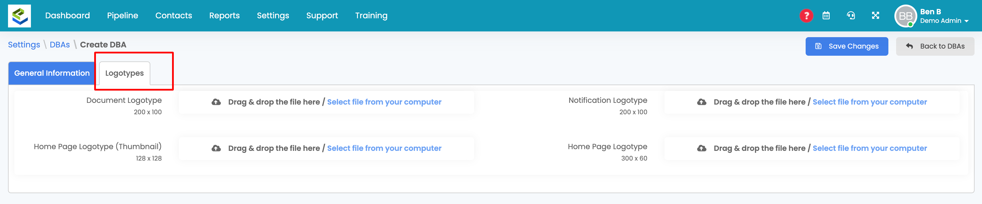 How to create a DBA?