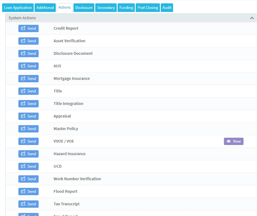 How to Run Form Free Asset Verification Integration