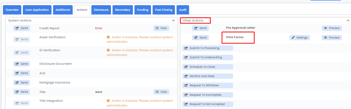How to Access Disclosures and forms in Print Forms Library?