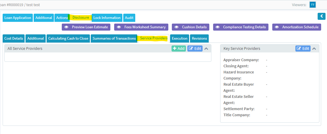 Service Provider List vs Service Providers